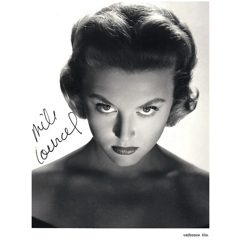 PHOTO DEDICACEE DE NICOLE COURCEL